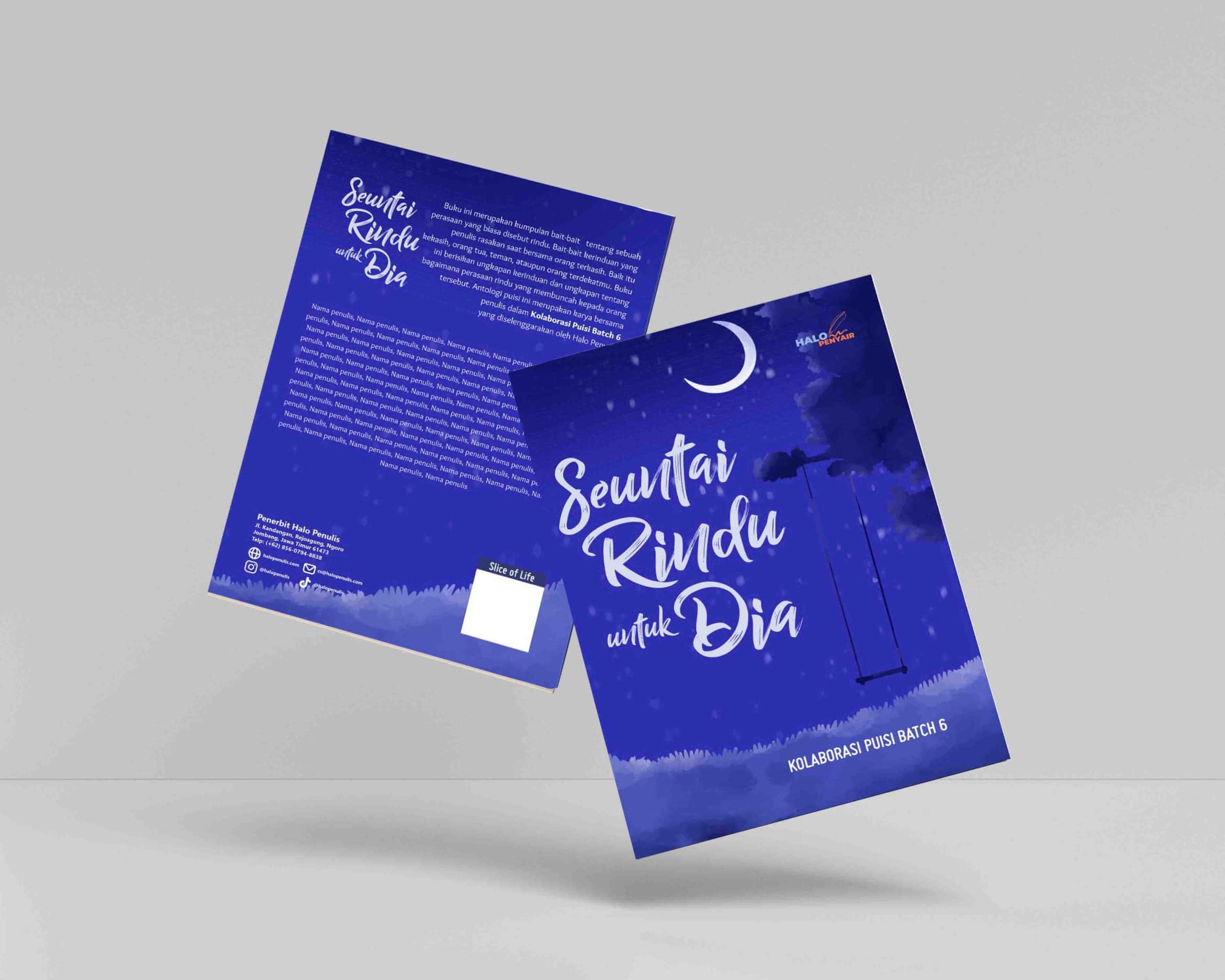 Buku Seuntai Rindu untuk Dia - Halo Bookstore