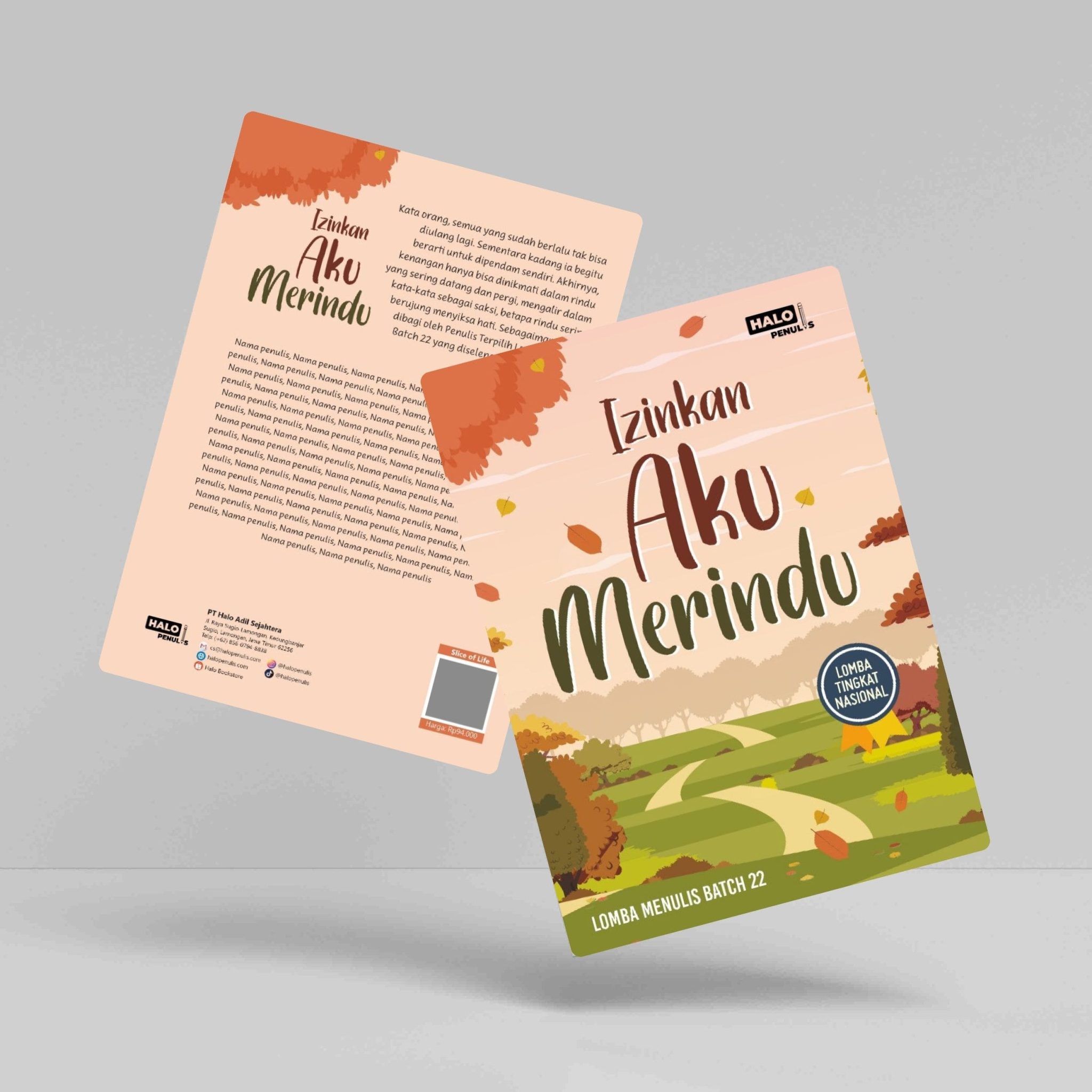 Buku Izinkan Aku Merindu Jilid 3 - Halo Bookstore