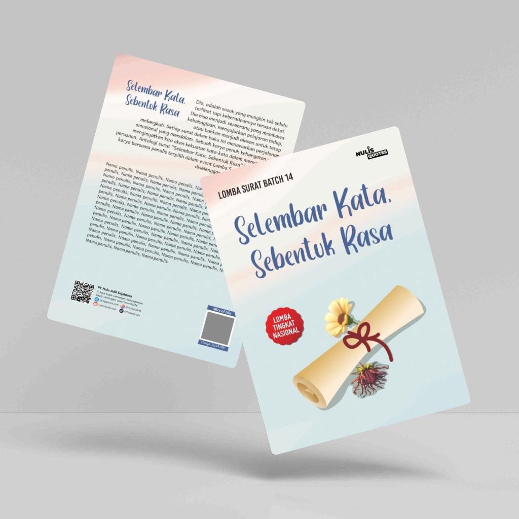 Buku Selembar Kata, Sebentuk Rasa Jilid 2 - Halo Bookstore